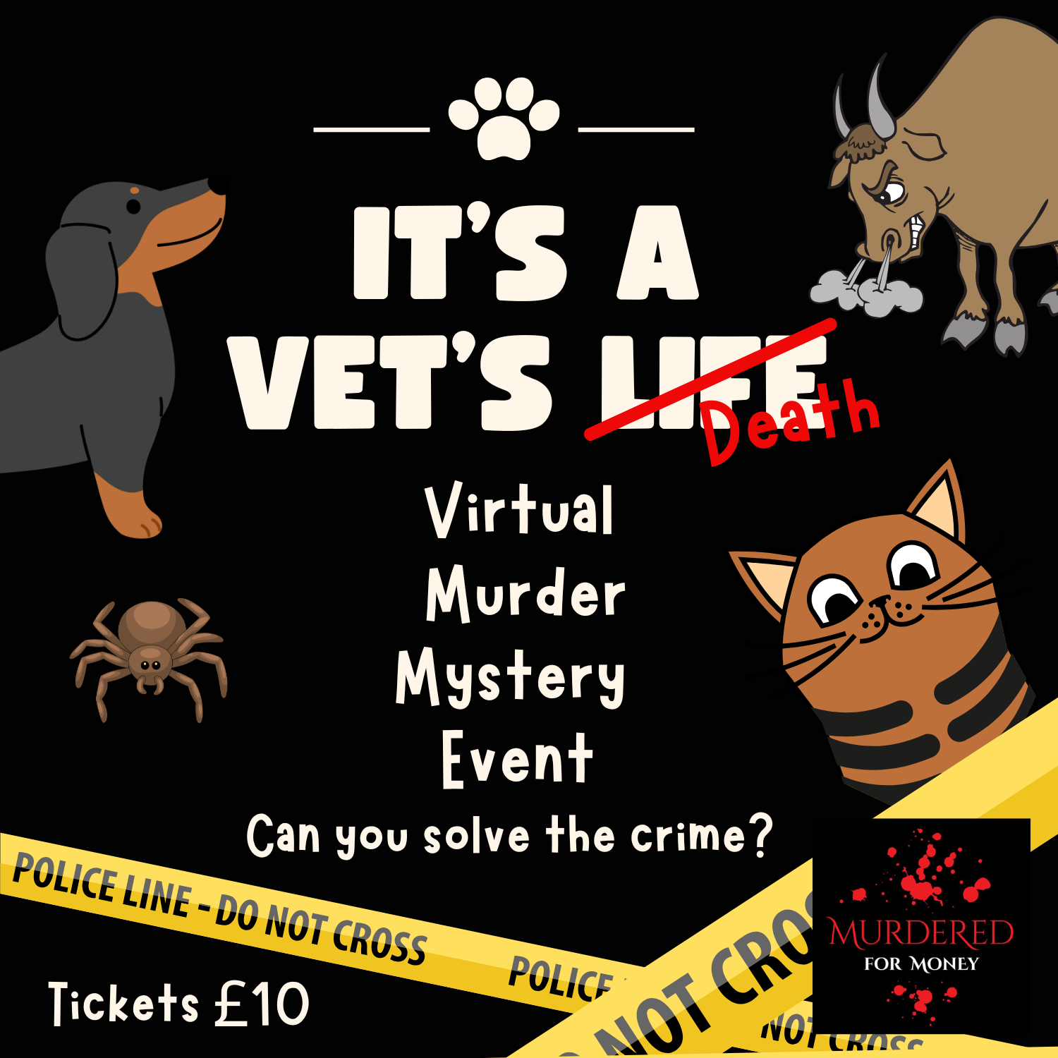 Virtual Murder Mystery Event